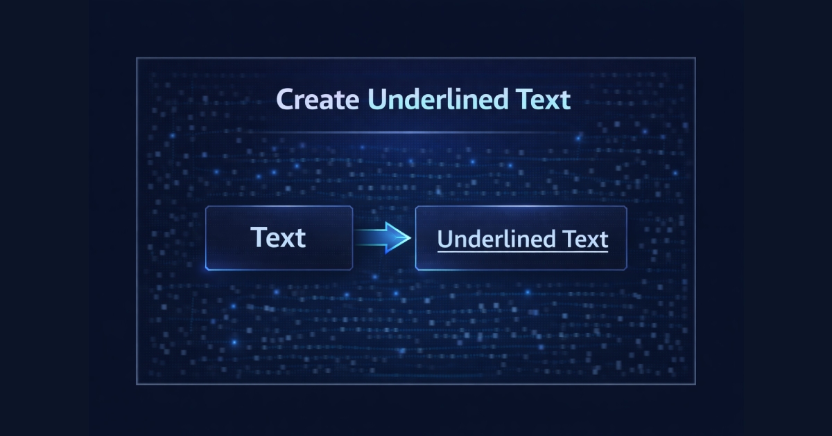 Underline Text Generator | Underline Text Online